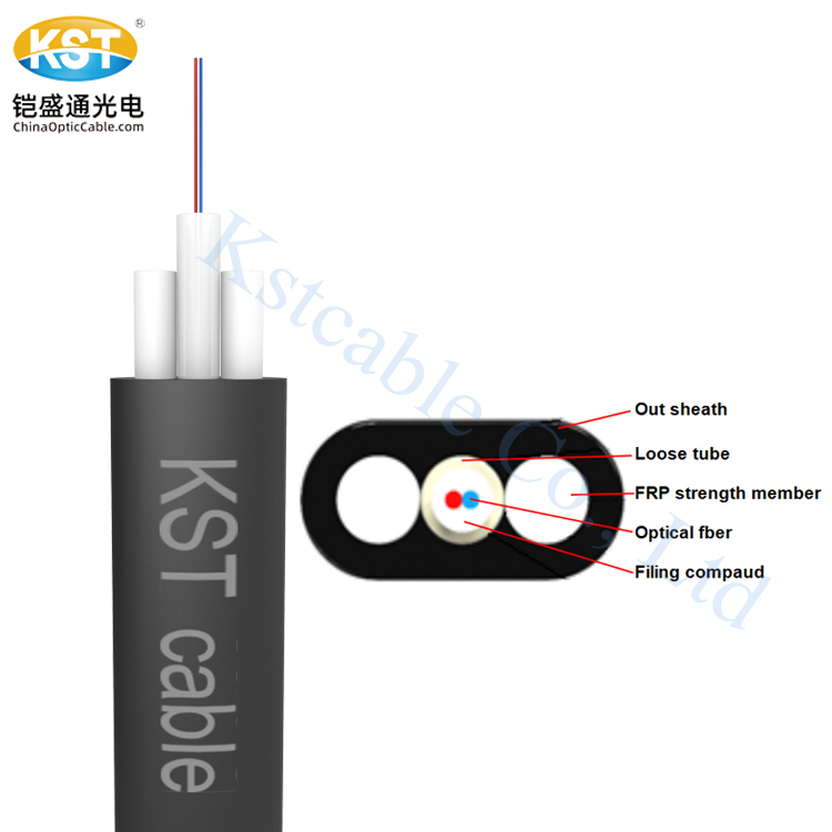 FTTH Drop flat cable company, supplier | GUANGDONG KSTCABLE CO.,LTD