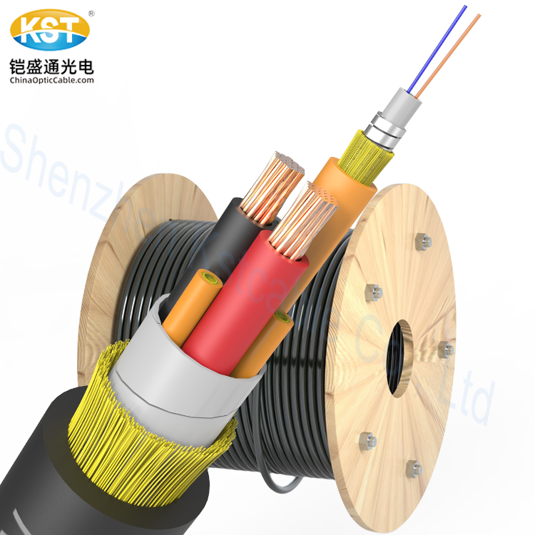 混合 2F 装甲 2X12AWG 公司，供应商 | GUANGDONG KSTCABLE CO.,LTD