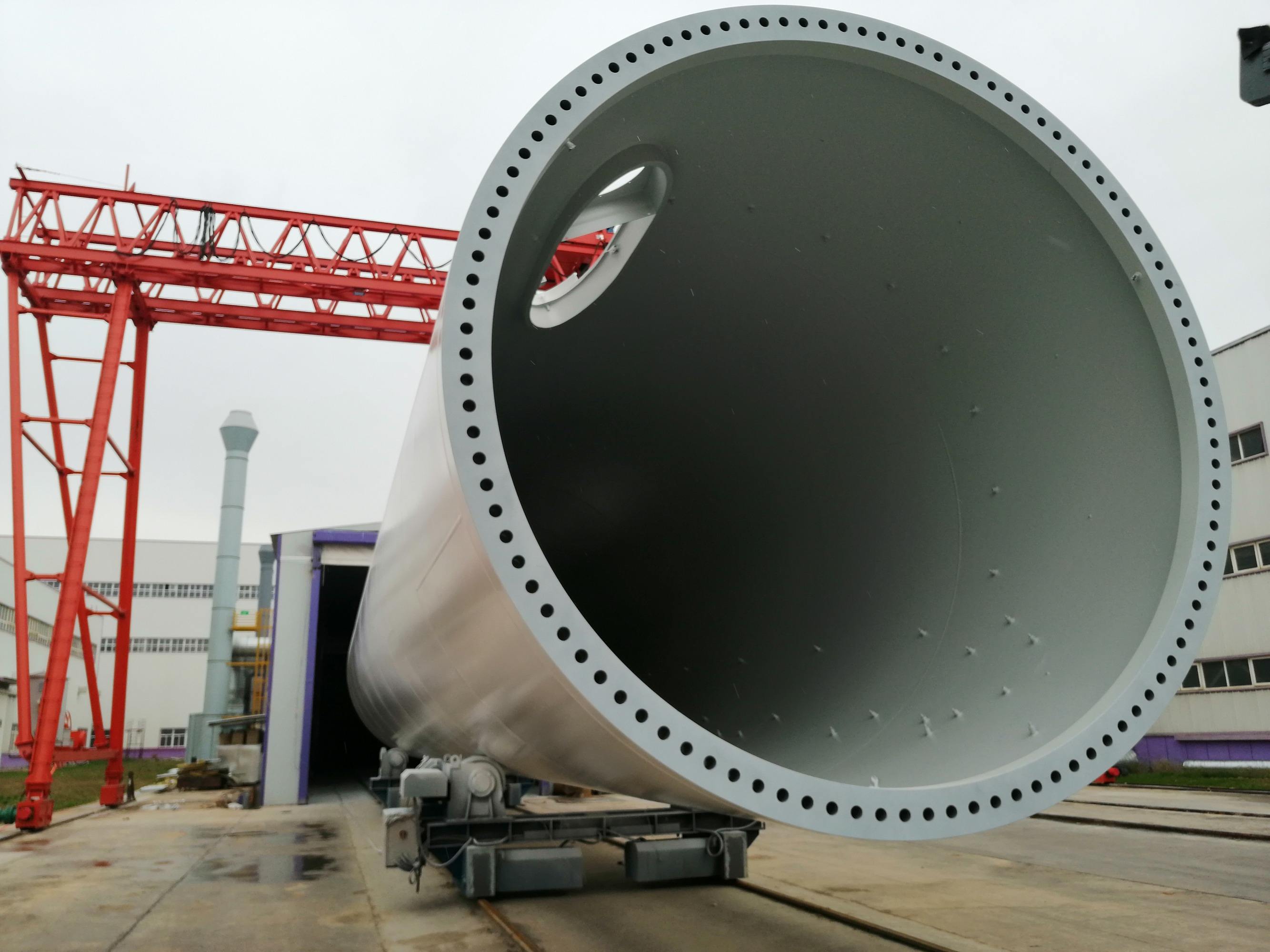 Wind Tower Production Line manufacturer, company | Wuxi Zhouxiang ...