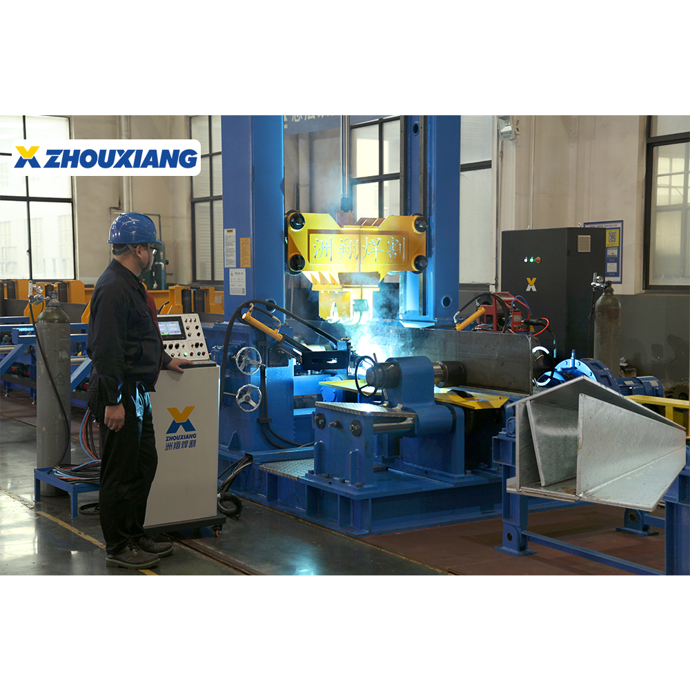 T Beam Assembly Welding Machine manufacturer, company | Wuxi Zhouxiang ...