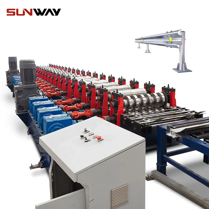 Trapezoidal Sheet Roll Forming Machines | Wuxi Sunway Machinery Co., Ltd.