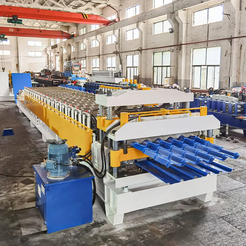 Containerized Bemo Sheet Roll Forming Machines | Wuxi Sunway Machinery ...