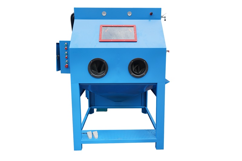 Wet Tumble Blaster, Automated Sand Blast Cabinet