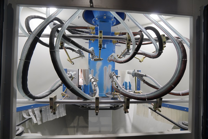 Intermittent Rotary Automatic Batch Sand Blasting Machine