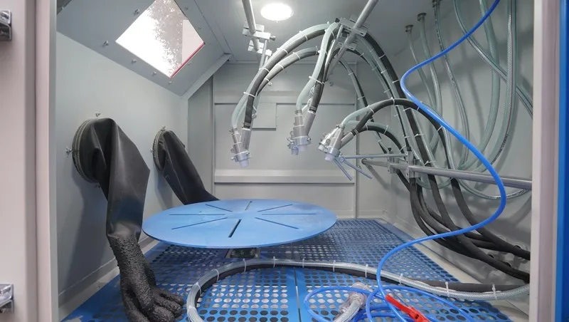 Automatic Sand Blasting Machines | Design & Supply