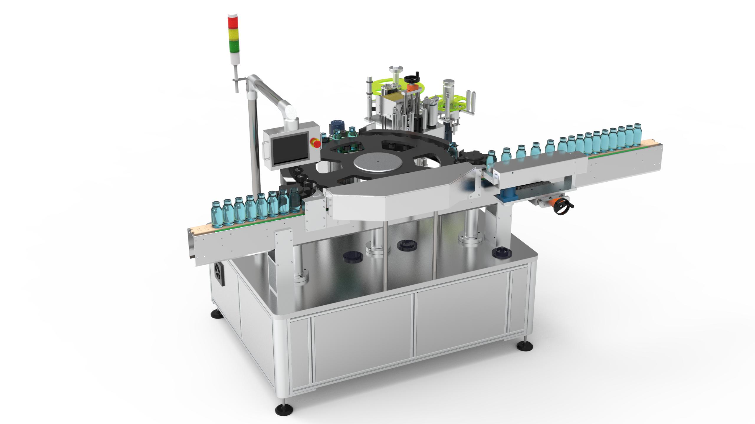 high speed labeling machine,vial labeling machine,round bottle labeling ...