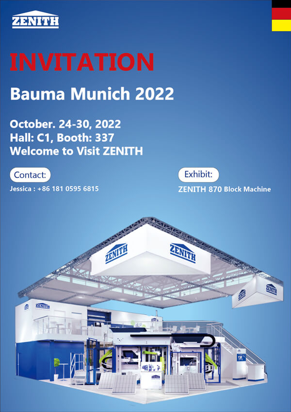Invitation Letter to Munich Bauma Exhibition | Quangong Block Machinery ...
