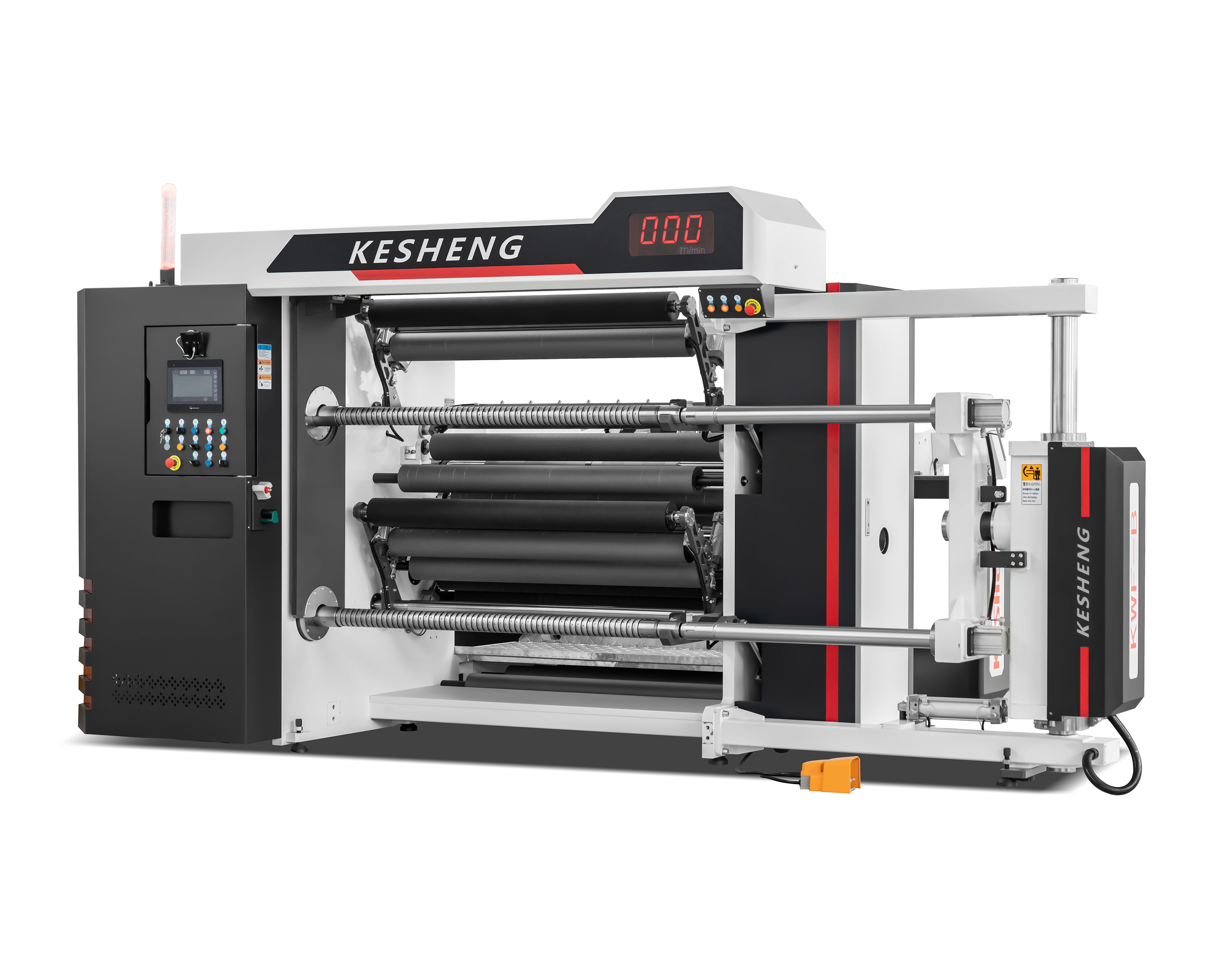 KWF-B Automatic High Speed Slitting Machine manufacturer, company ...