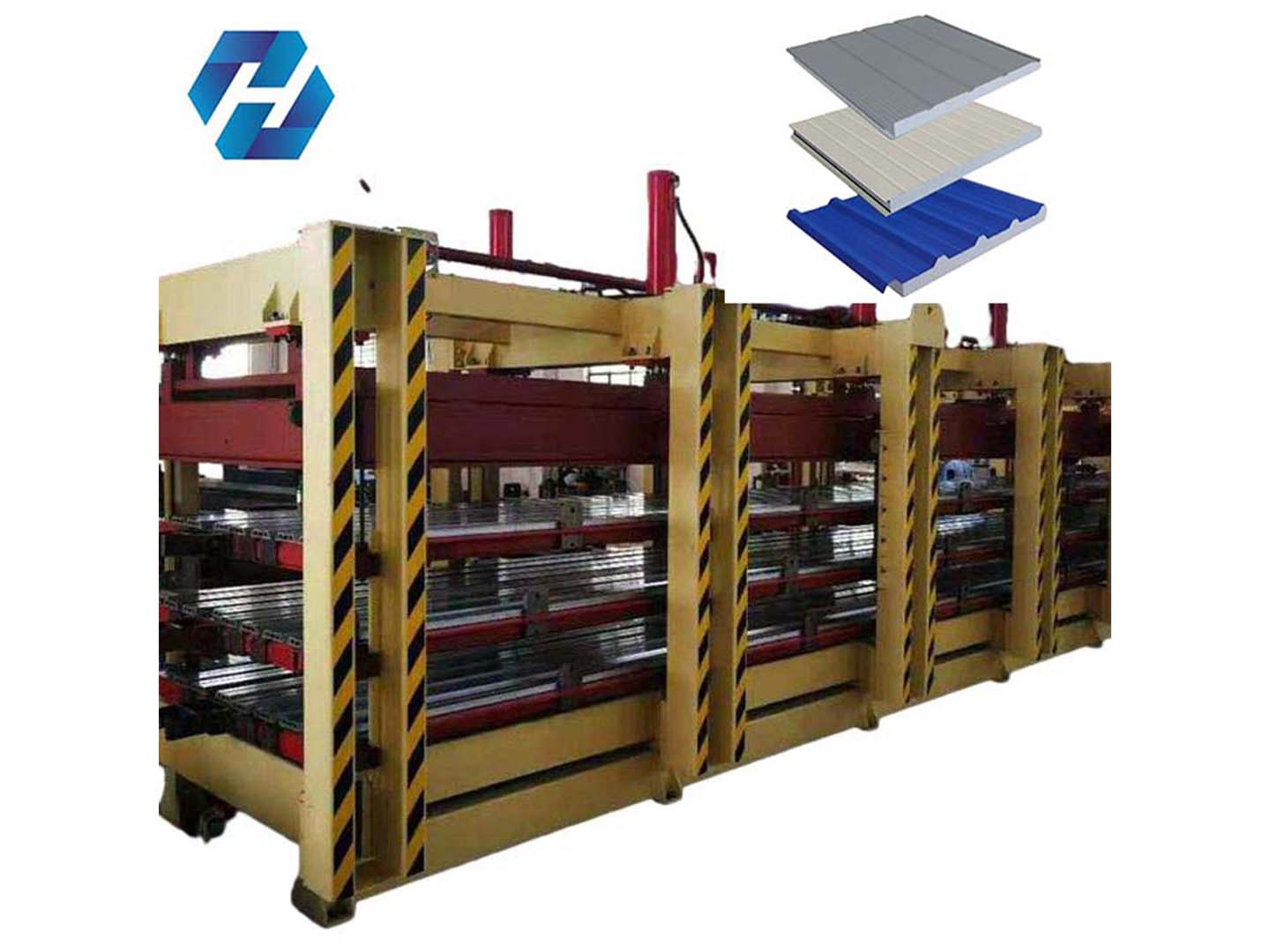 Key components of a high-performing EPS sandwich panel production line ...