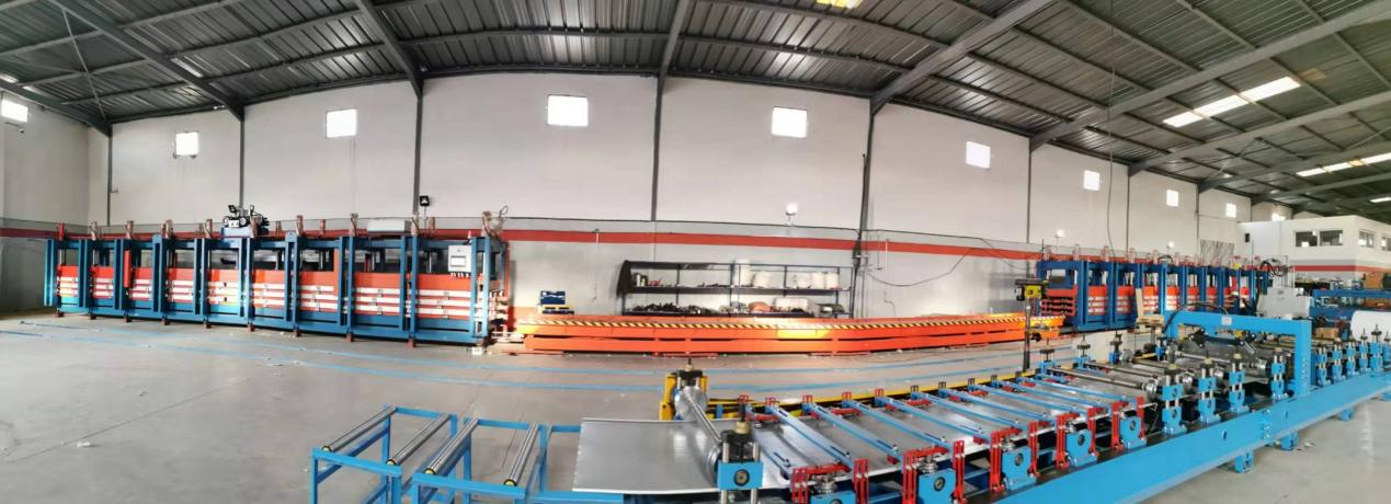 SP1300-12000 (3+3) Layer Panel Press Machine company | Hai Roll Fone