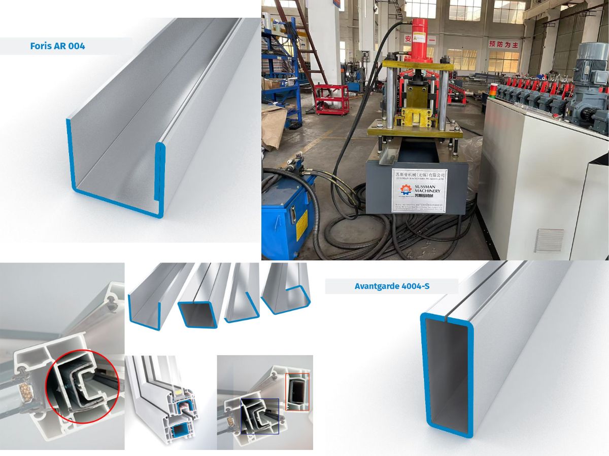 UPVC Steel Support Profile and Solution | Sussman Machinery(Wuxi)Co.,Ltd.