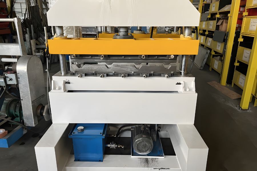 PBR PBU R Panel Roof Ridge Bender Hydraulic Press Machine manufacturer ...