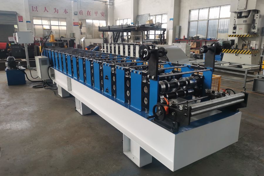SSR Type Standing Seam Roof Sheet Roll Forming Machine manufacturer ...