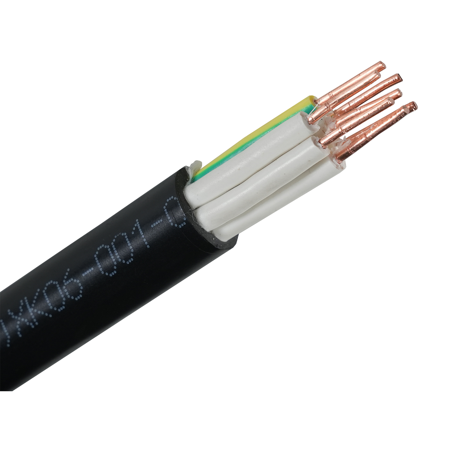 PCV Sheath and Insulation Copper Core Control Cable Hard Cable ...