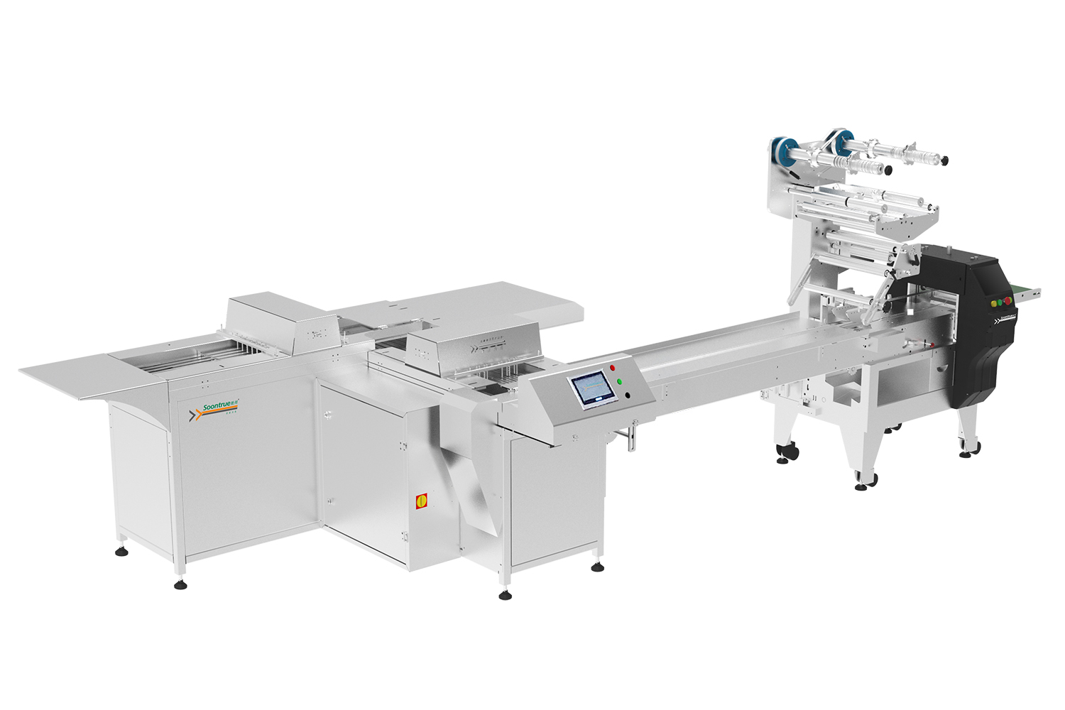 Automatic Slice Dried/Preserved Meat Cutting&Arranging Packing System ...