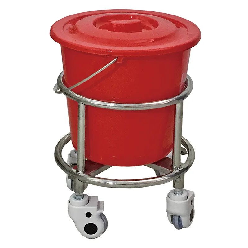 MN-SUS024 Stainless steel hospital kick-off waste bins, medical waste ...