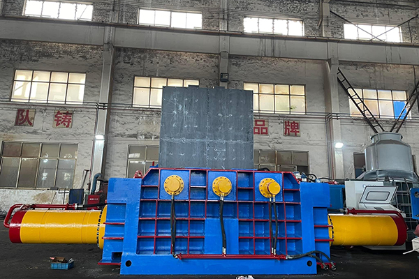 Double Cylinders Baler Machine for Scrap Rebars company | Tianfu
