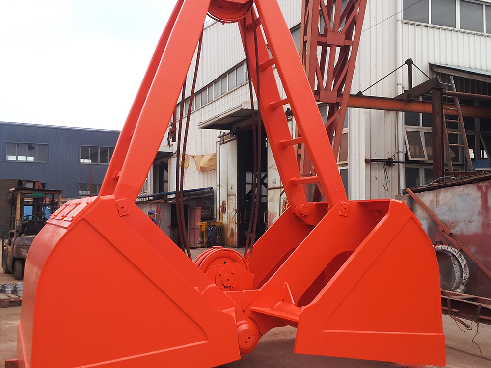 Double Rope Clamshell Grab company, supplier | Finer(Jiangsu)Lifting ...