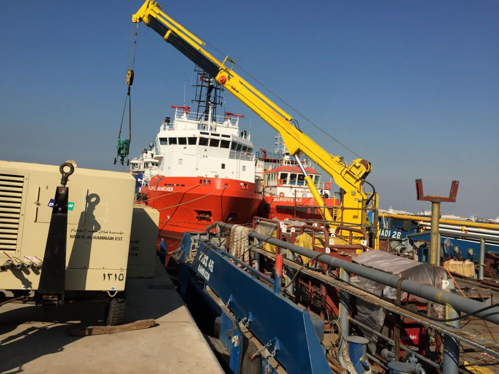 Telescopic Boom Marine Crane company, supplier | Finer(Jiangsu)Lifting ...