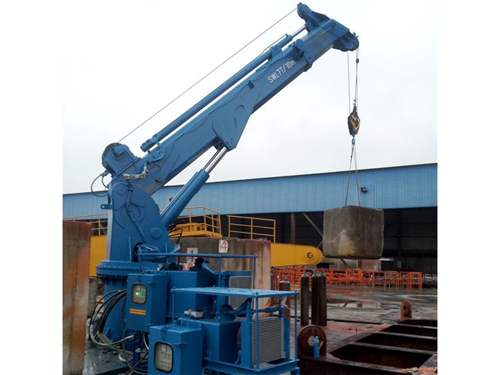 Telescopic Boom Marine Crane company, supplier | Finer(Jiangsu)Lifting ...