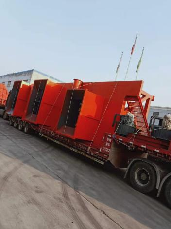 Our company delivered Nanjing Steel Group dust control hopper and grab ...