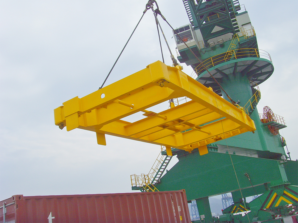 Manual Pulling Container Spreader company, supplier | Finer(Jiangsu ...