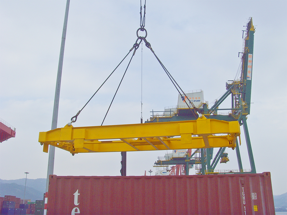 Manual Pulling Container Spreader company, supplier | Finer(Jiangsu ...