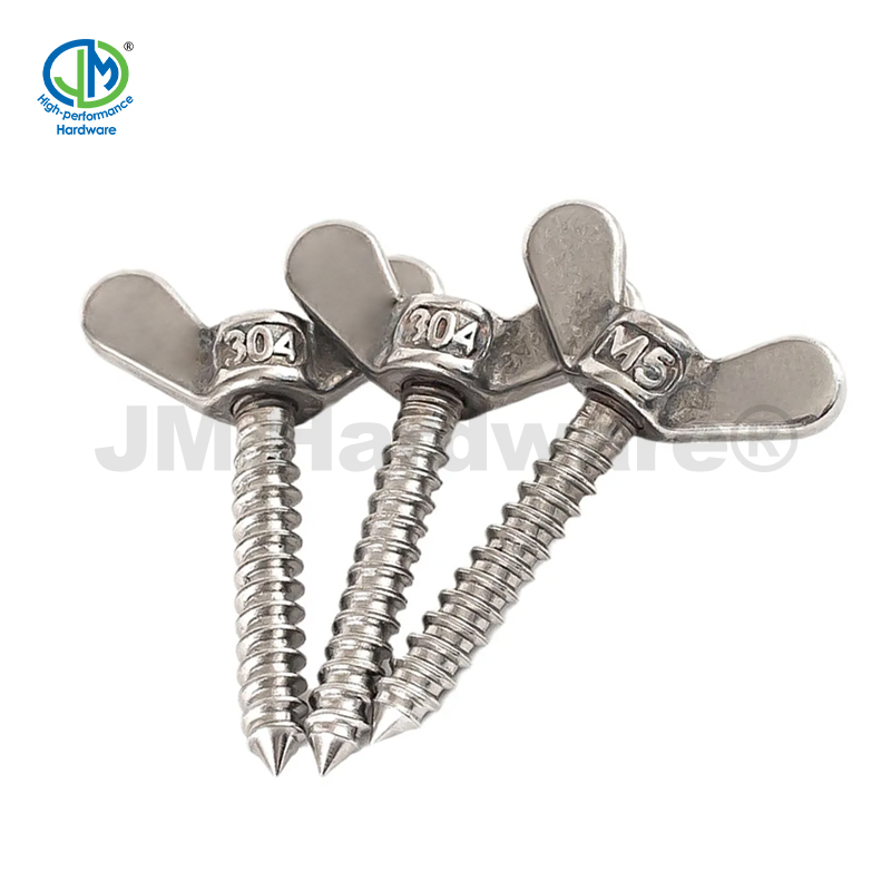 JM Hardware® Construction Butterfly Screw/ Butterfly Bolt&Screw