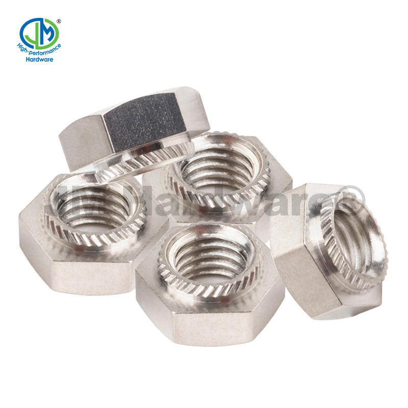 JM Hardware® Press Nut/Self-Locking Press Nut