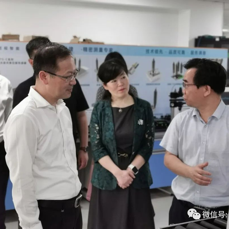 Chairman Li Wenhui of the Overseas Chinese Federation of Suzhou City ...