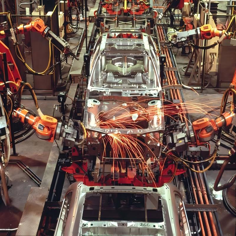 Body-in-white spot welding in the automotive industry | Shanghai ...