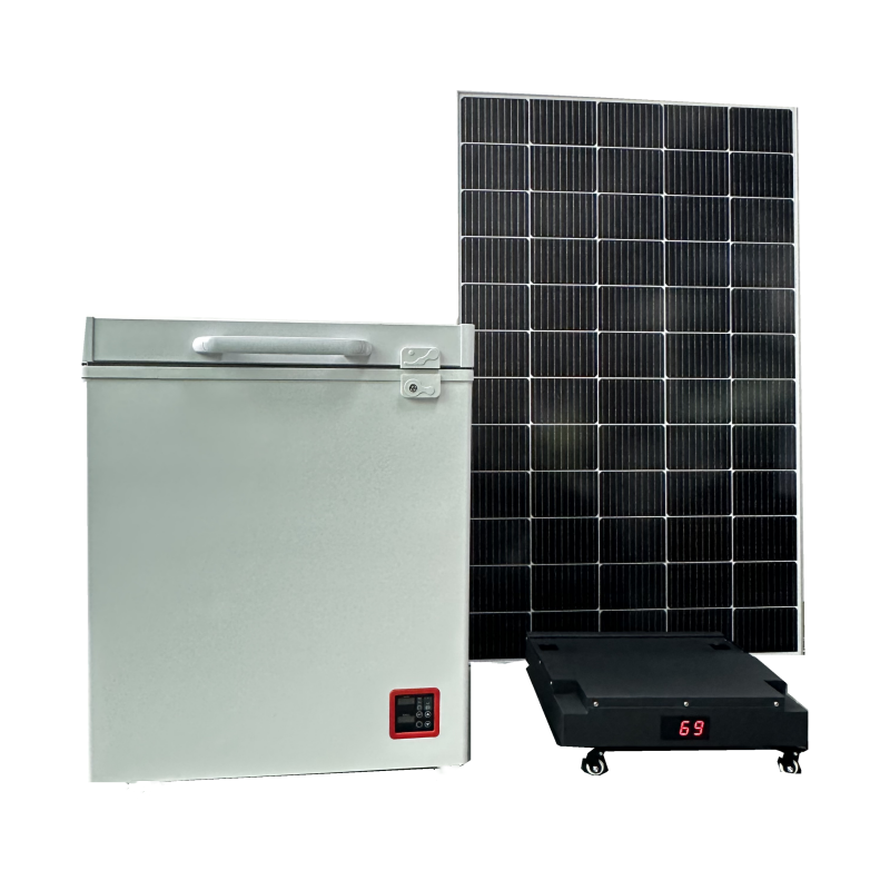 208L All-in-One Solar Freezer 100% Solar Powered DC Freezer