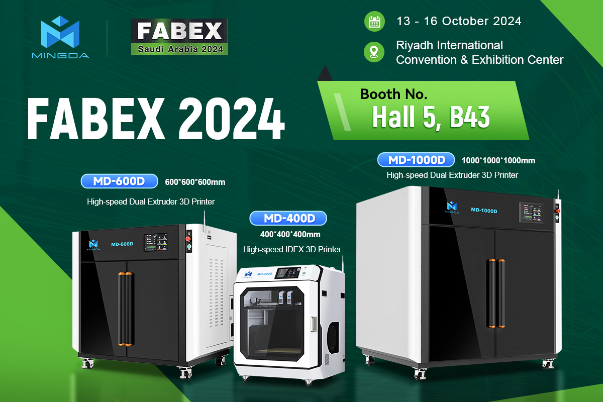Minda 3D to Showcase Groundbreaking FDM Dual Extruder Fast Printers at ...