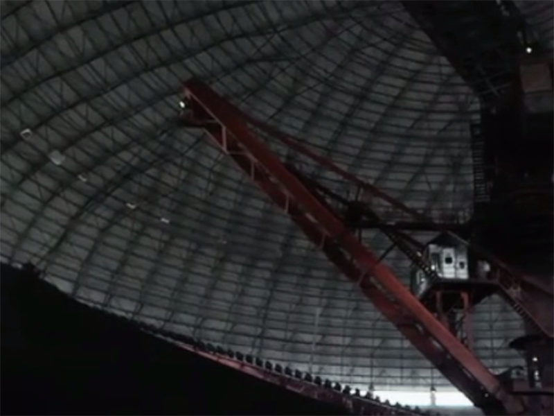 Circular scraper type stacker and reclaimer for coal | Shanghai ...