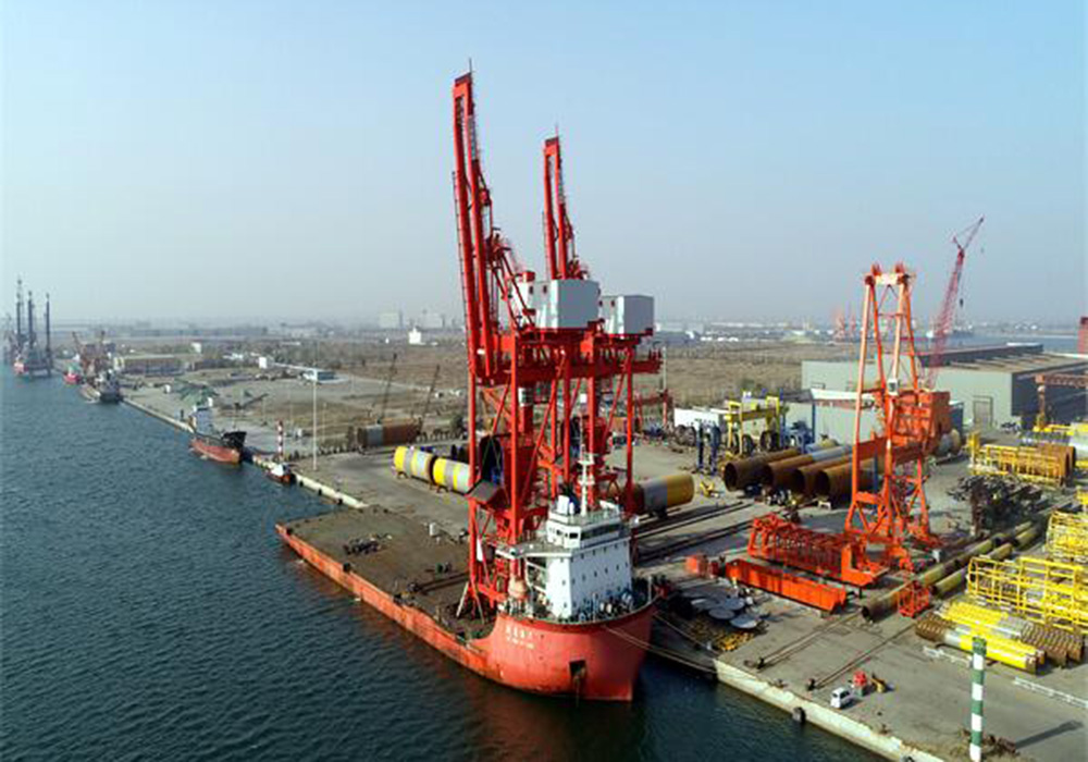 grab type ship unloader