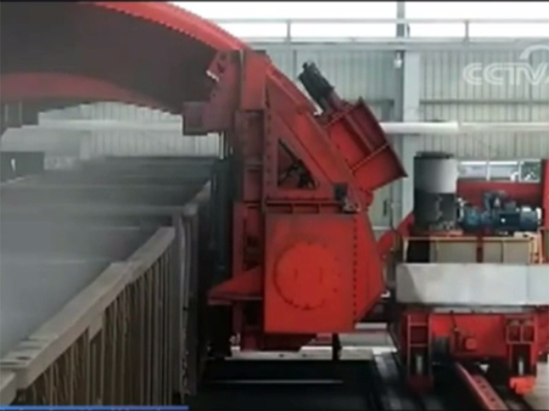 Wagon unloading system for coal | Shanghai Sunshine Industry Technology ...