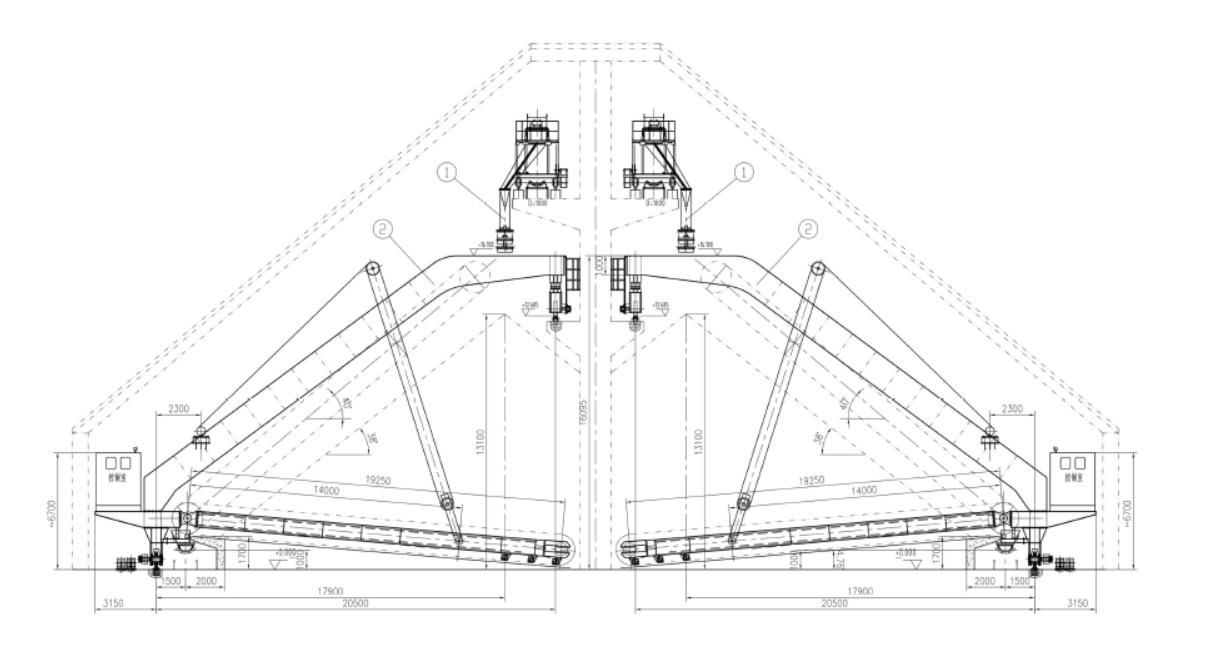 Plan design and commercial offer of stockyard system equipment for a ...