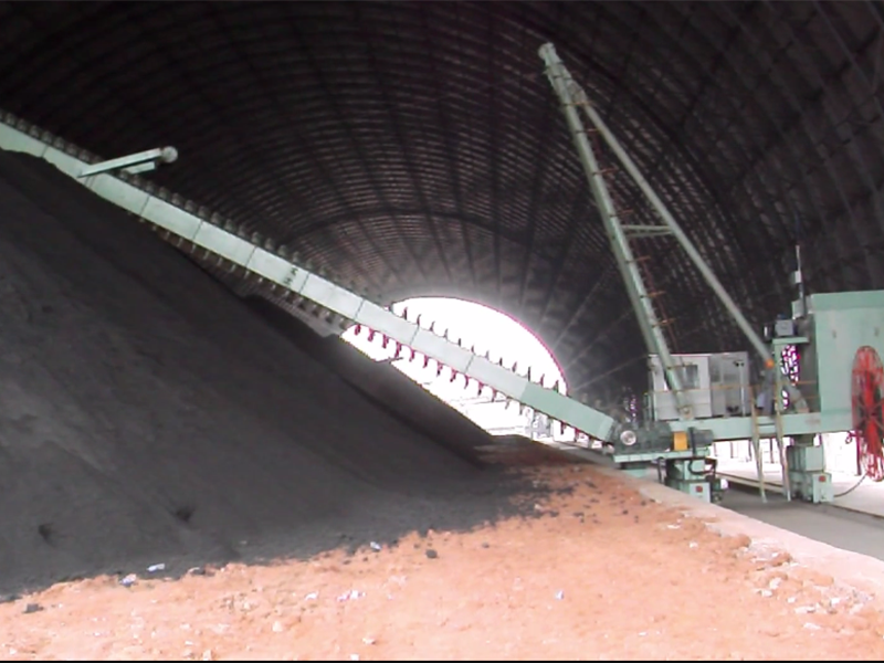 Side cantilever scraper reclaimer for coal | Shanghai Sunshine Industry ...