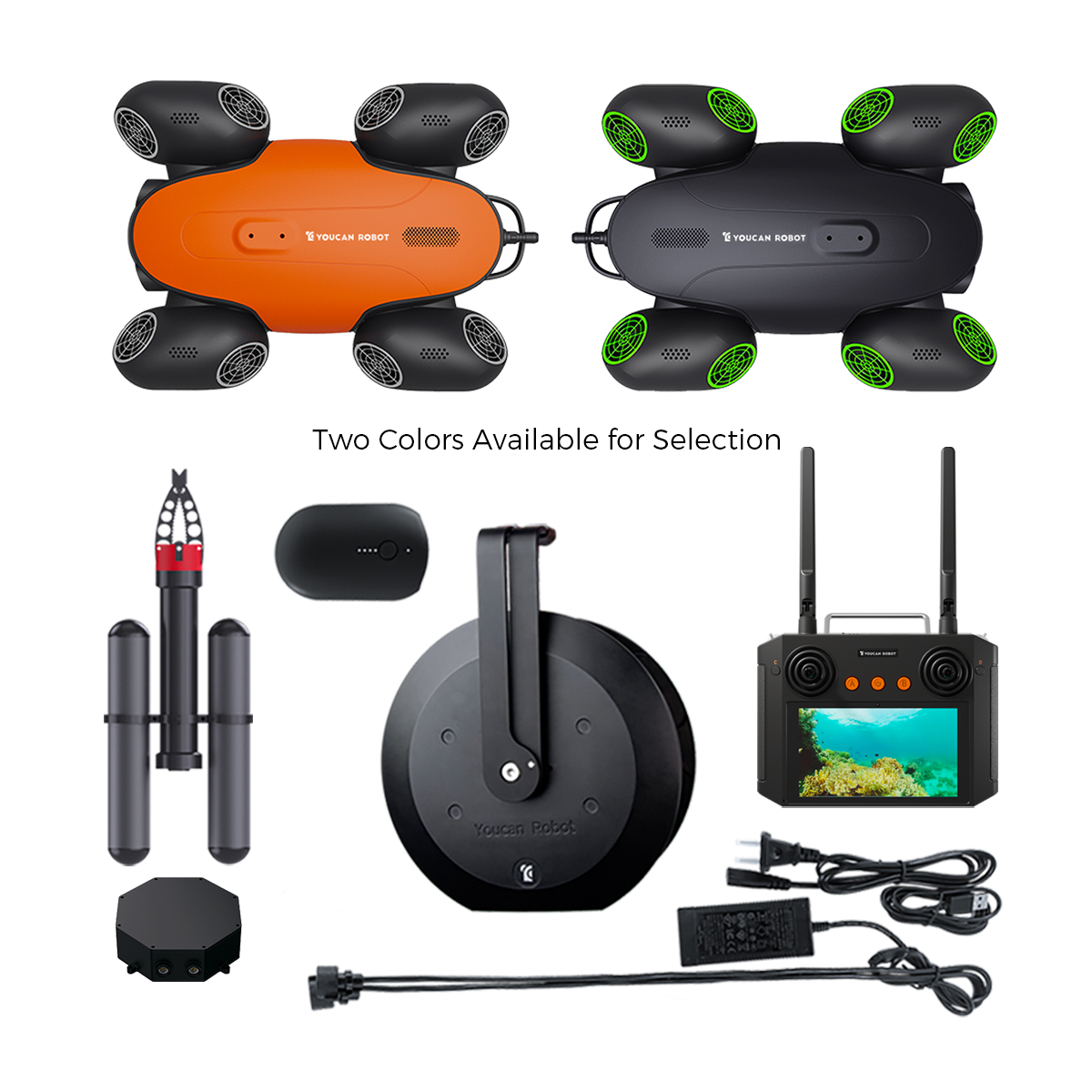 OceanEye Underwater Drone with Grabber Arm | Youcan Robot