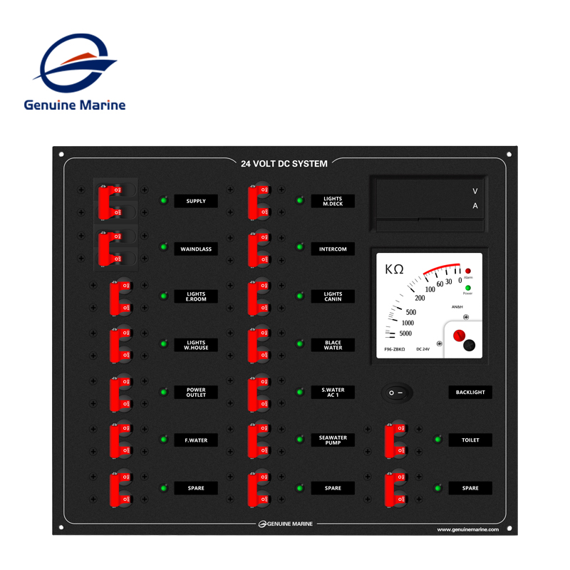 Marine custom power distribution panels
