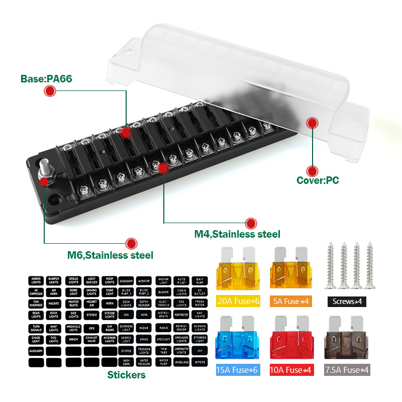 Fuses & Fuses Holders GM-EP-FH0412