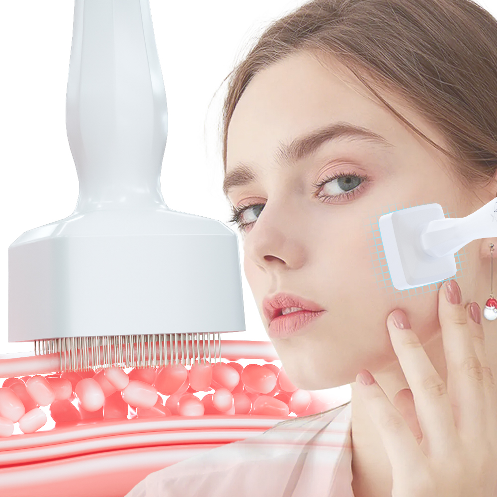 Microneedling Derma Stamp Adjustable Medical Stainless Steel 140 ...