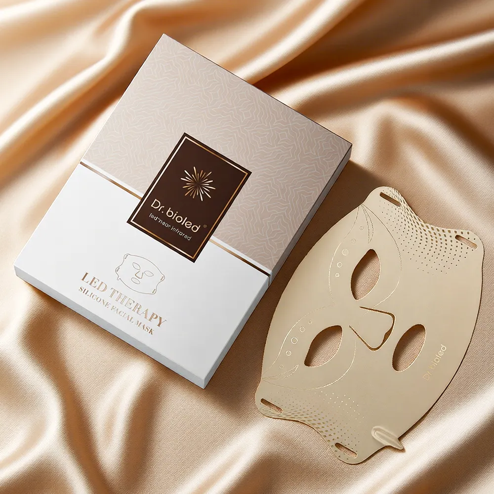 Dr.bioled IPX7 Waterproof Ultra Thin Silicone NIR LED Facial Mask