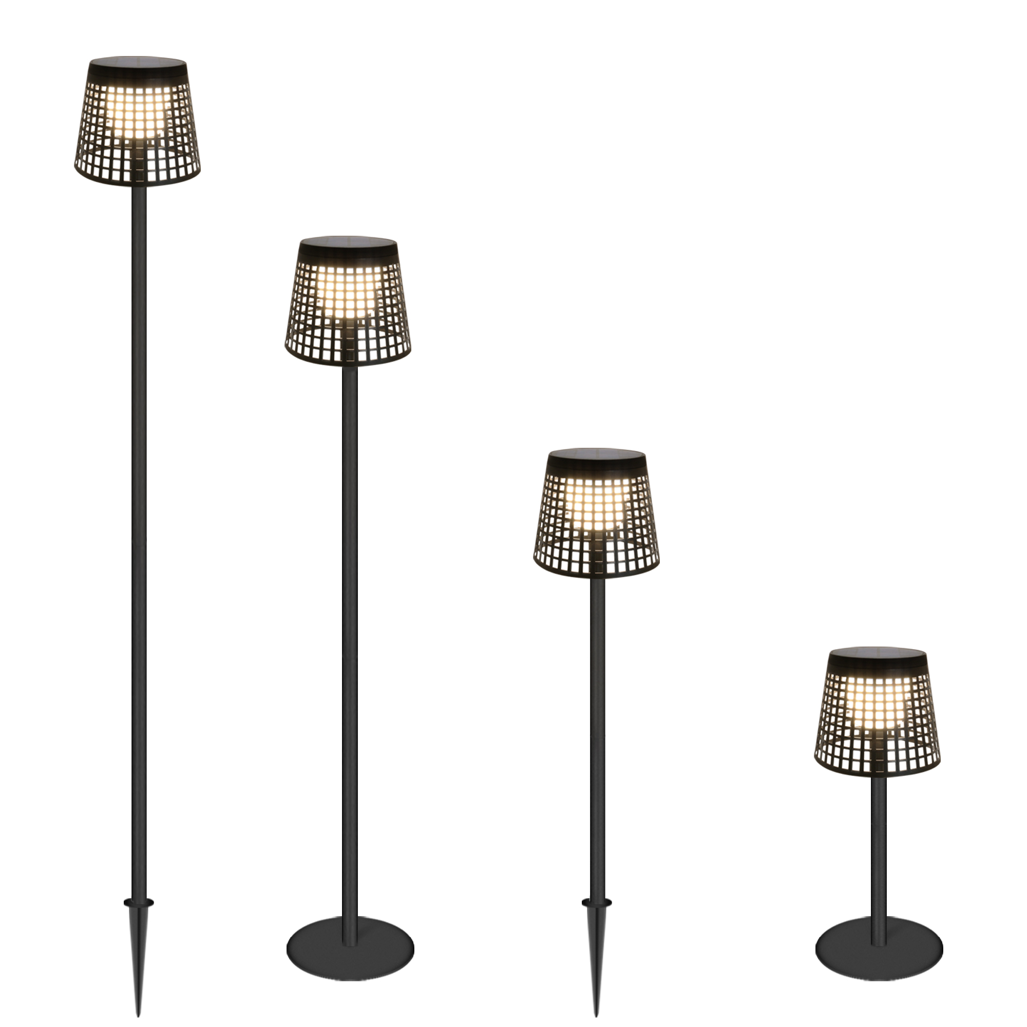 Outdoor Solar LED Table Lamp