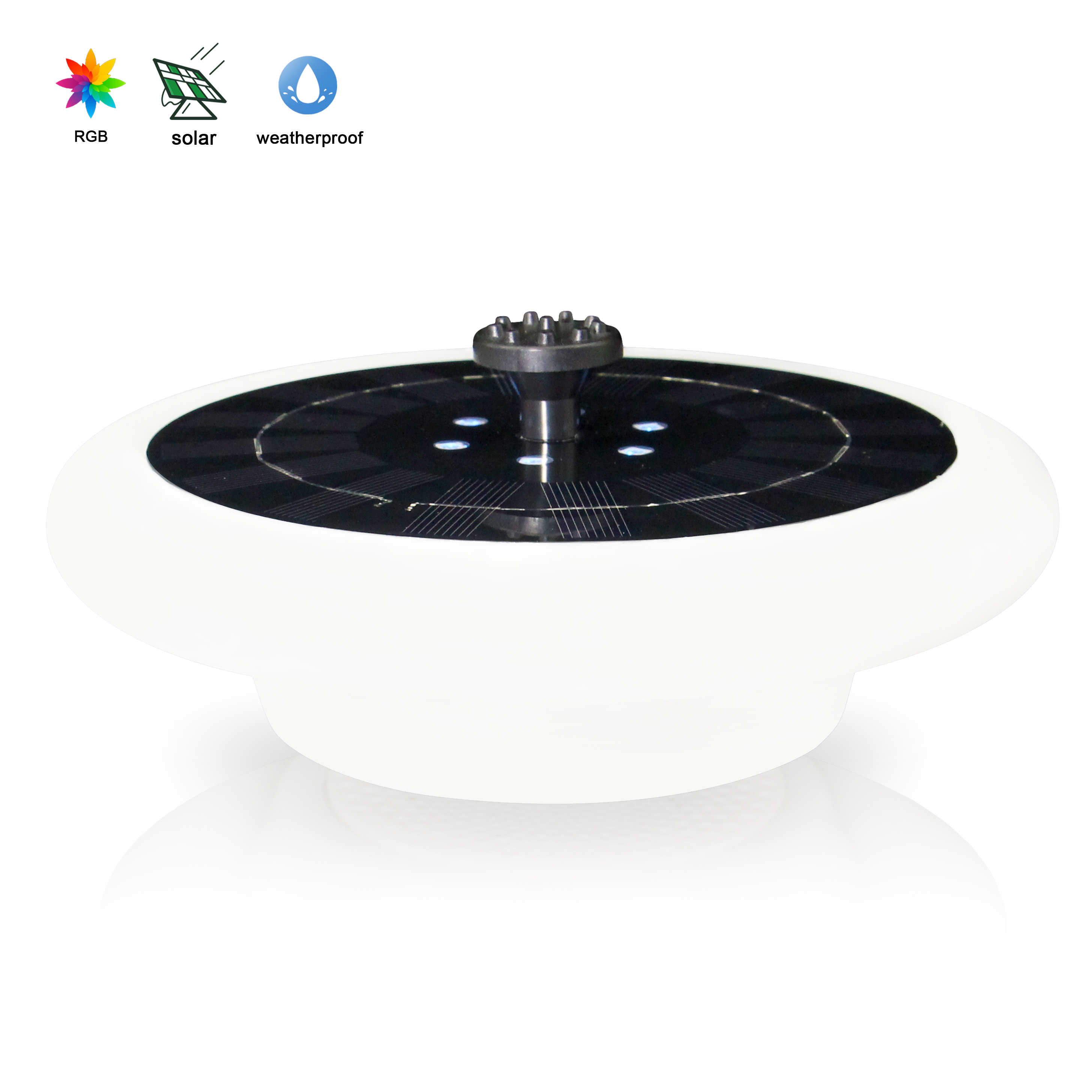 Solar LED Floating Fountain Light