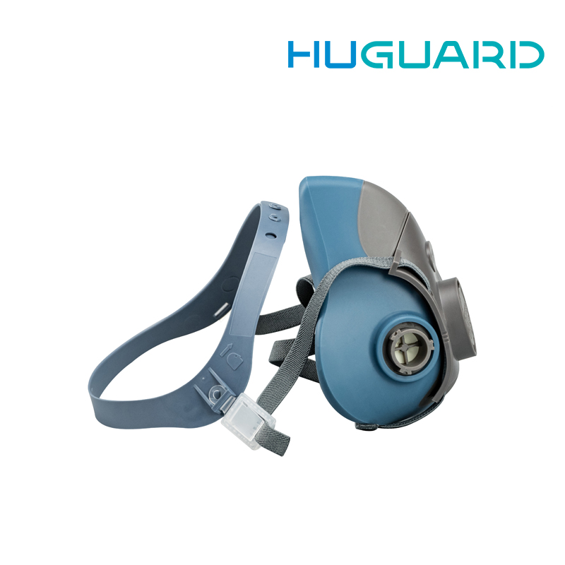 9600双滤盒硅胶半面罩