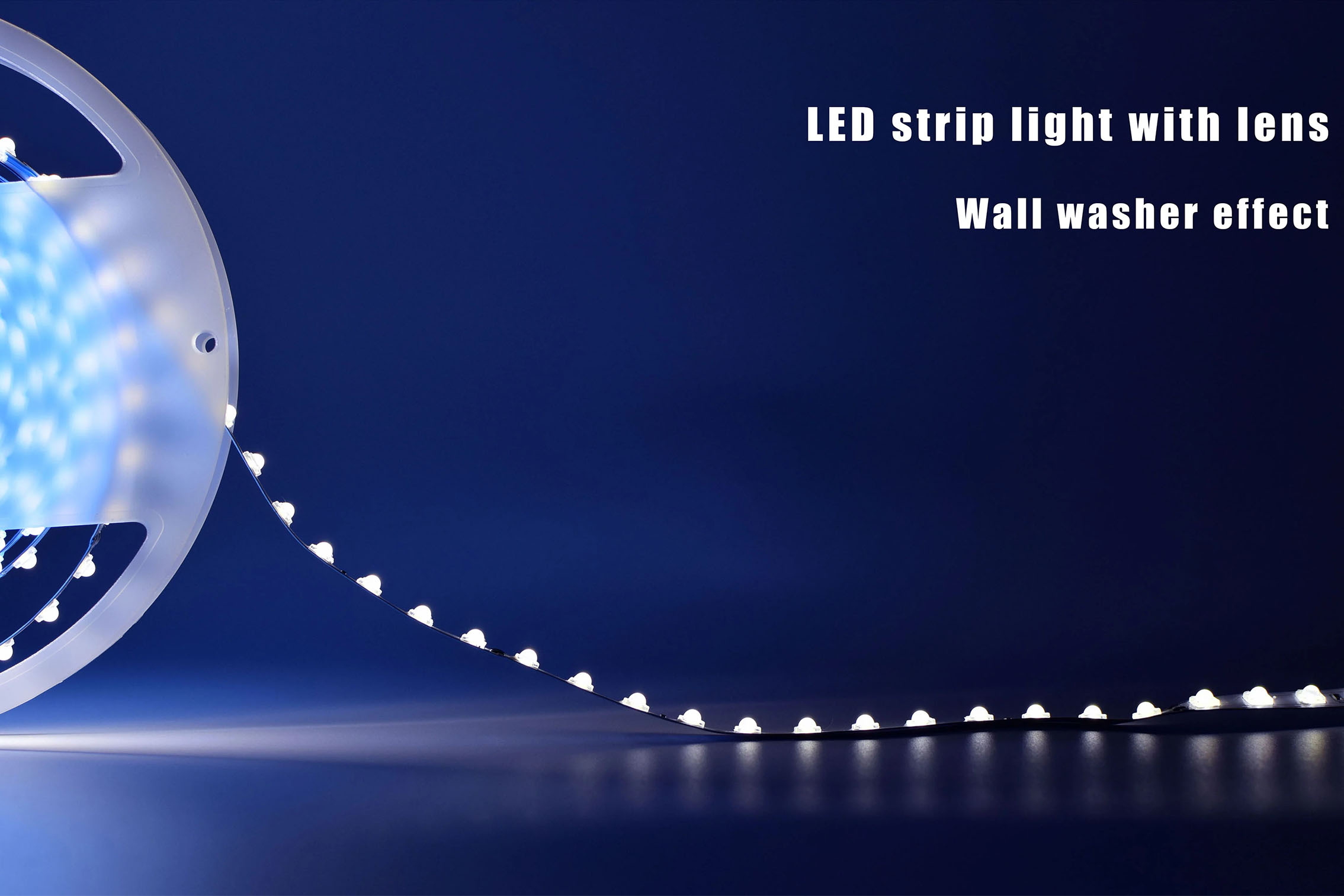LED Strip Light with Lens
