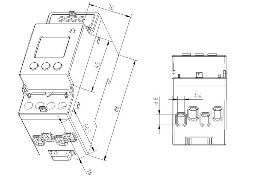 ADL100-ET Single Phase Electric Energy Meter company | Acrel Co., Ltd. ADL100-ET Single Phase Electric Energy Meter company | Acrel Co., Ltd.