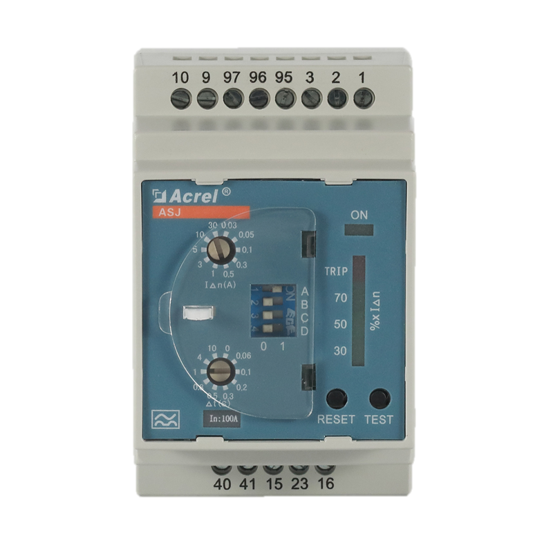 Acrel ASJ Din-rail Mounting Residual Current Monitoring Relay company ...