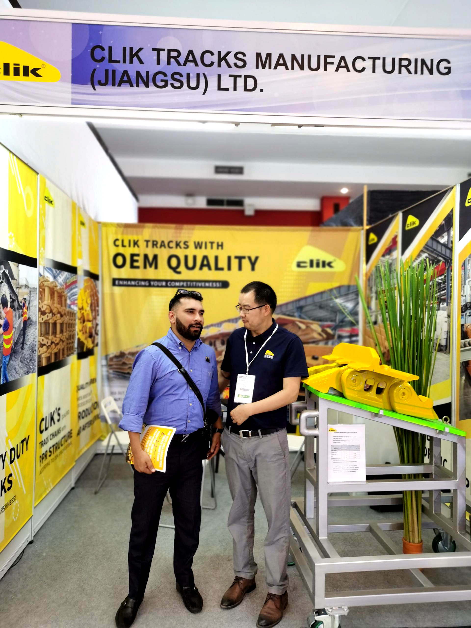 CLIK made a big shot in this year's Indonesia Mining Exhibition
